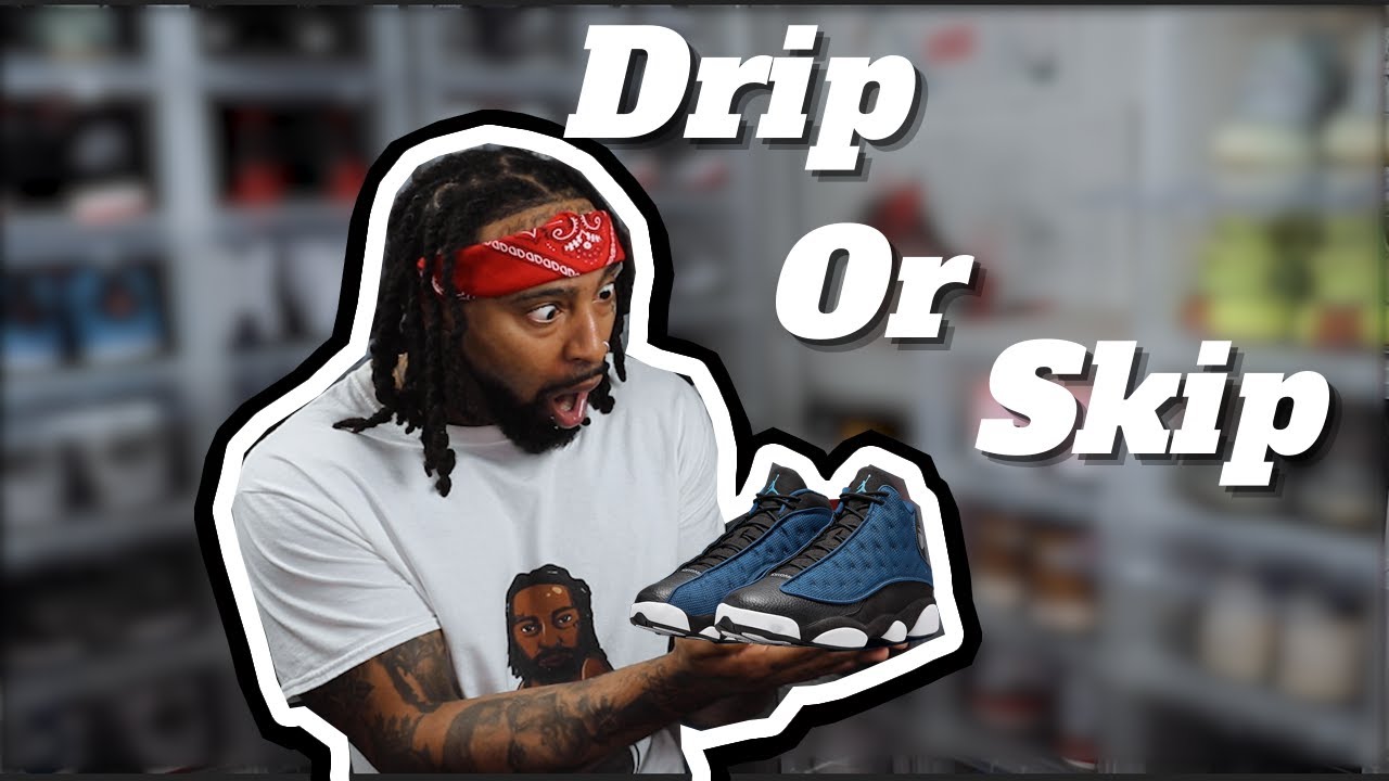 Air Jordan 13 Retro Brave Blue | Drip or Skip - YouTube
