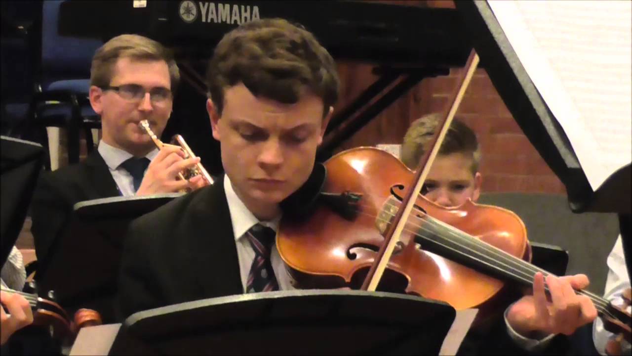 Kieran in the Symphony Orchestra at The Judd School - December 2015 ...