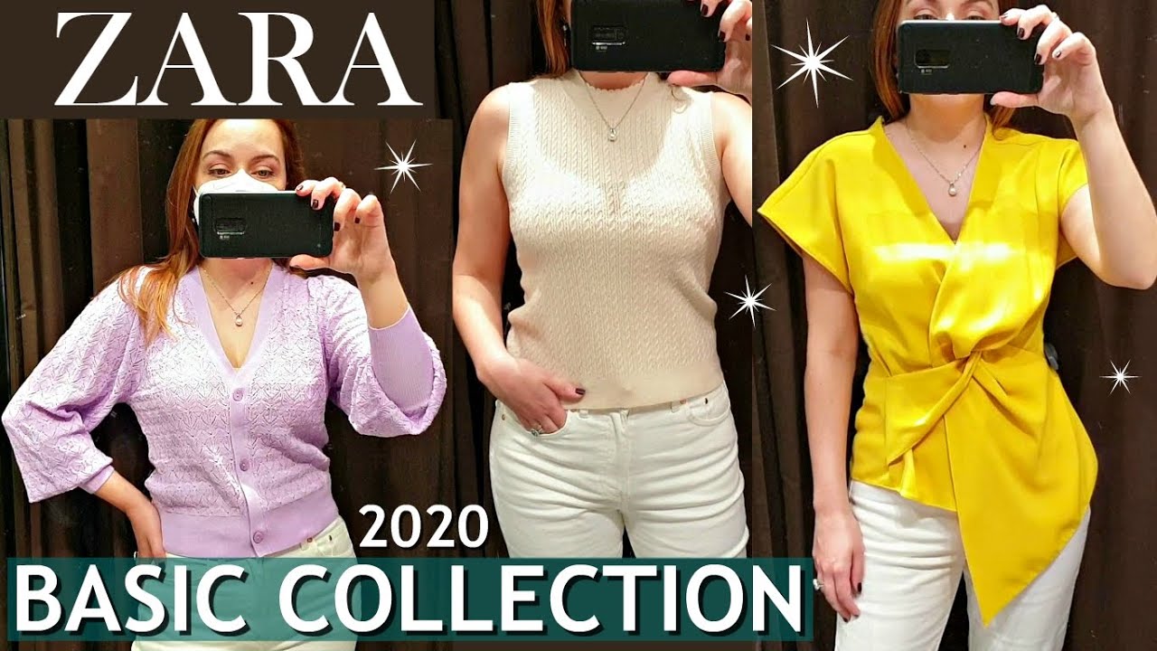 BEST OF ZARA BASIC COLLECTION 2020-ZARA SUMMER TRY ON BASICS HAUL IN ...