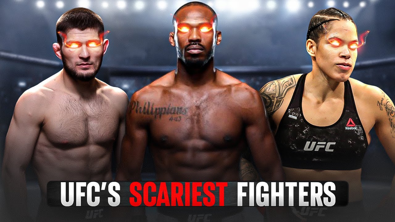 SCARIEST fighters in MMA - (Jon Jones, Francis Ngannou, Amanda Nunes ...