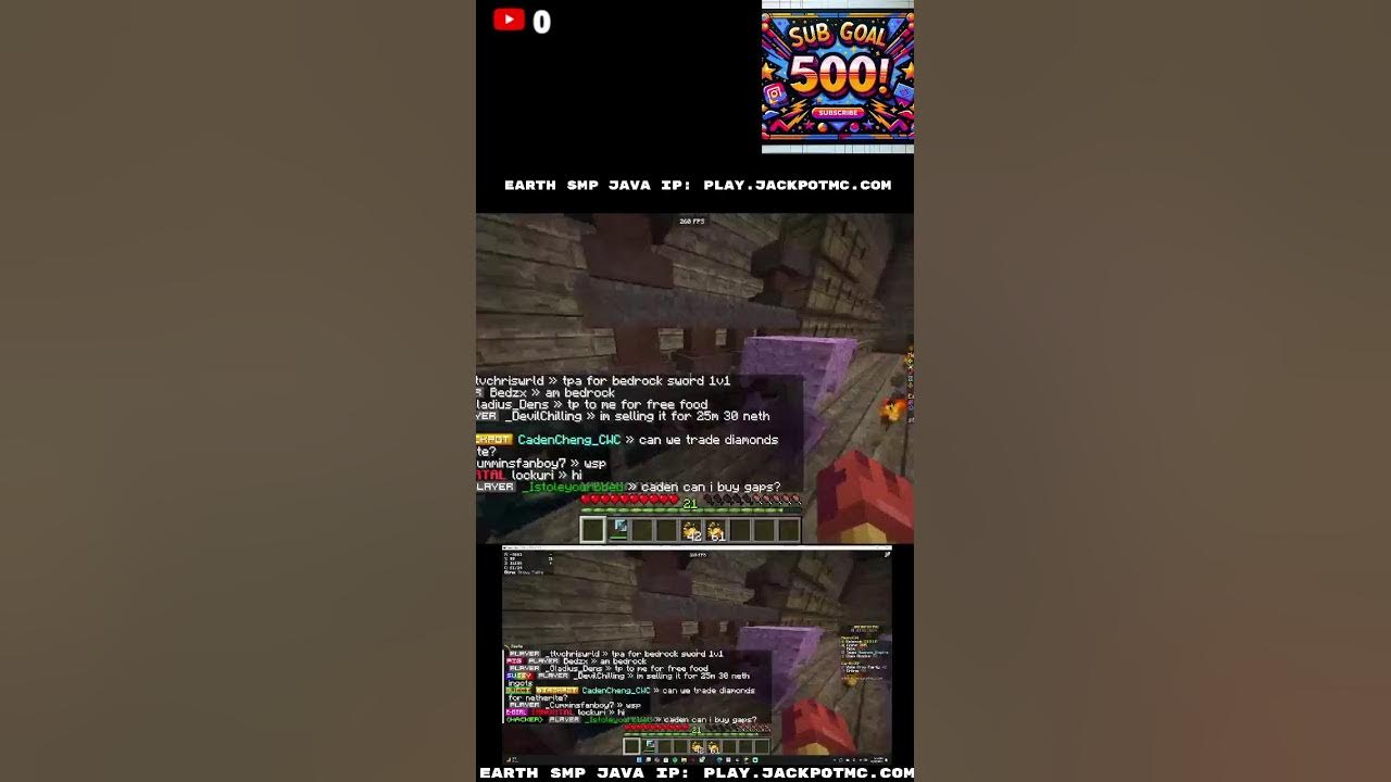 MINECRAFT EARTH SMP LIVE - YouTube