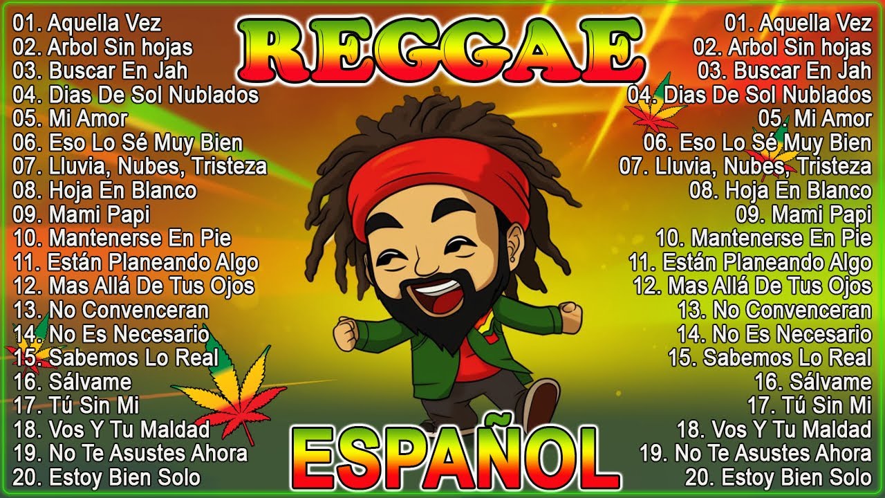 100 Mejores Exitos🌈 Energía Positiva: Canciones de Reggae en Español ...