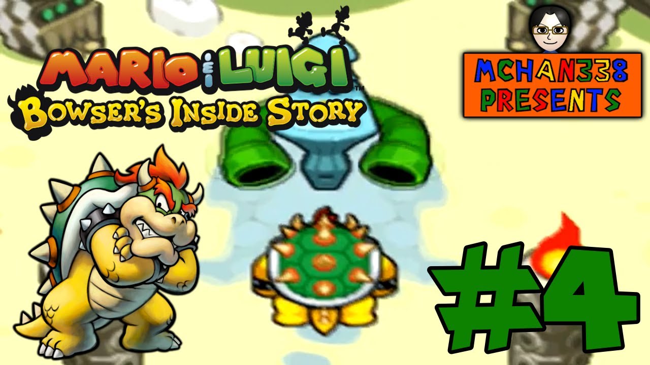 Let's Play! - Mario & Luigi: Bowser's Inside Story Episode 4: Sea Pipe ...