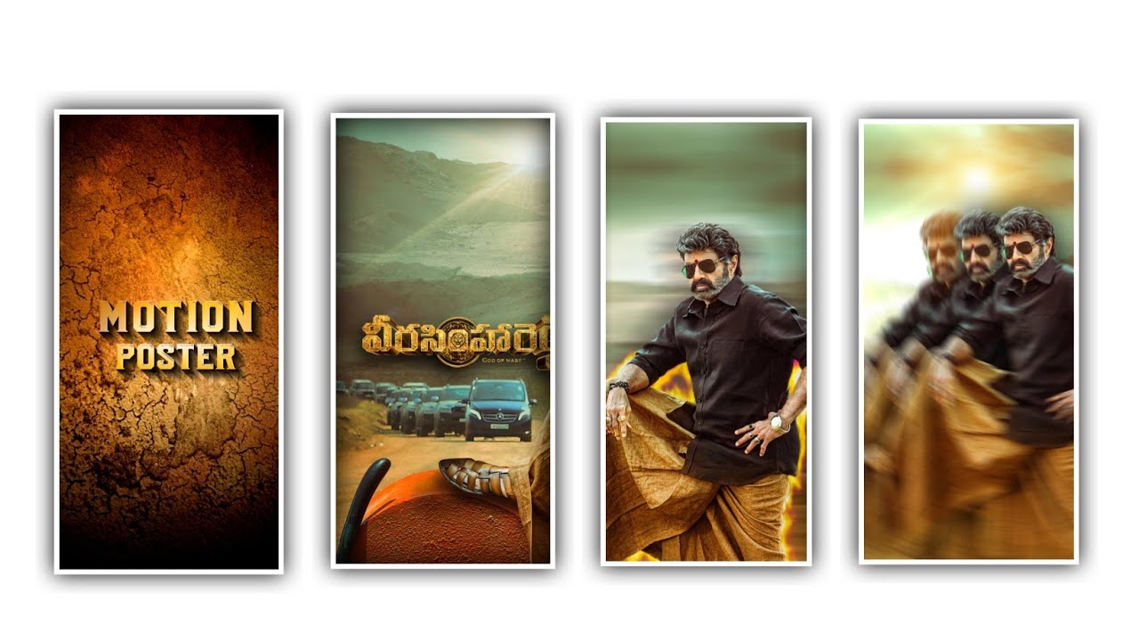 🔥3D Cinematic Motion Poster Video Editing in Alight motion Kinemastar ...