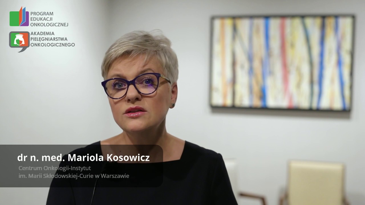 Akademia Pielęgniarstwa Onkologicznego - dr Mariola Kosowicz - YouTube
