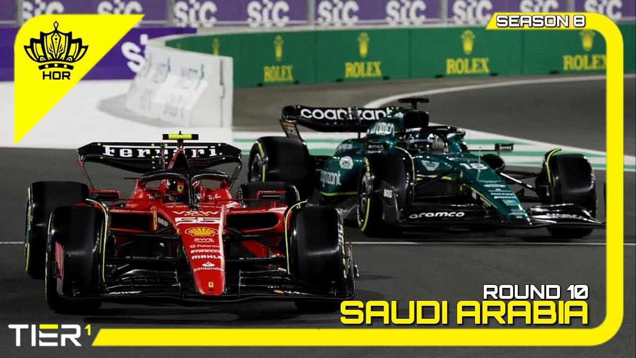 House of Racing S8 | Tier 1 Round 10 - Saudi Arabian GP - YouTube