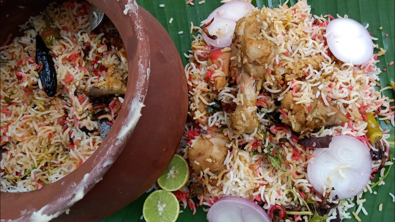 Pot Biryani | కోనసీమ కుండ బిర్యానీ | Pot chicken biryani | Matka ...