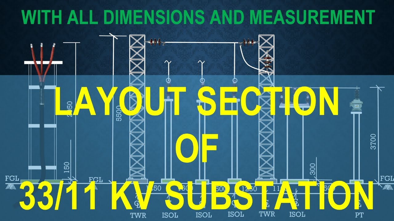 ERECTION OF 33/11 KV SUB -STATION:LAYOUT SECTION OF 33/11 KV SUB-STN:33 ...