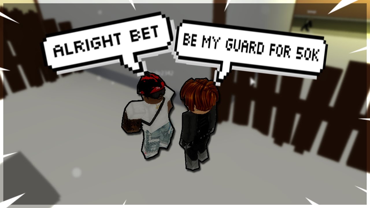 Hiring Bodyguards In Roblox Da Hood - YouTube