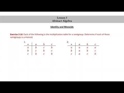 Pure Math for Pre-Beginners - Lesson 3 - Abstract Algebra - Part 3 ...
