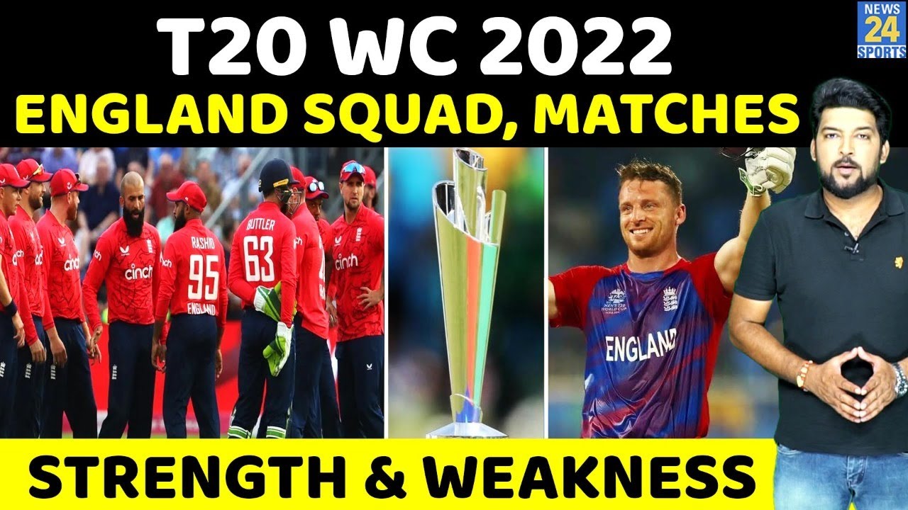 England T20 World Cup Full Squad | Matches Schedule | Strength ...
