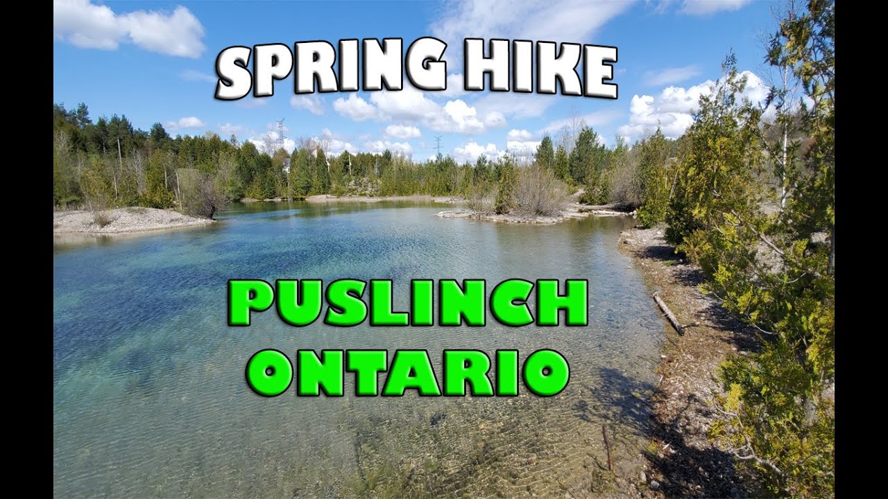 Spring Hike - Puslinch Ontario - YouTube