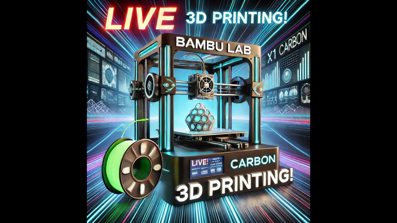 🚀 Bambu Lab X1 Carbon 3D Printing Spool Rewinder DuB and DnB radio 🔥 ...