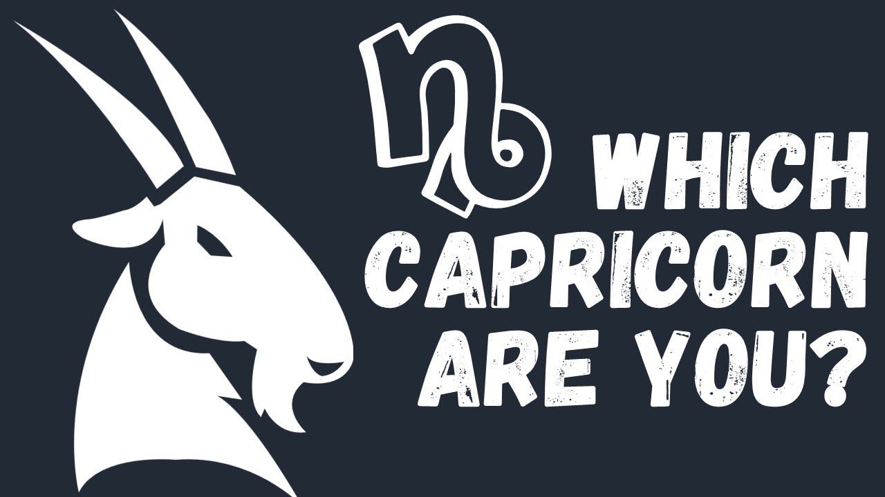 Understanding Different Types of Capricorn and Psychology Behind them # ...