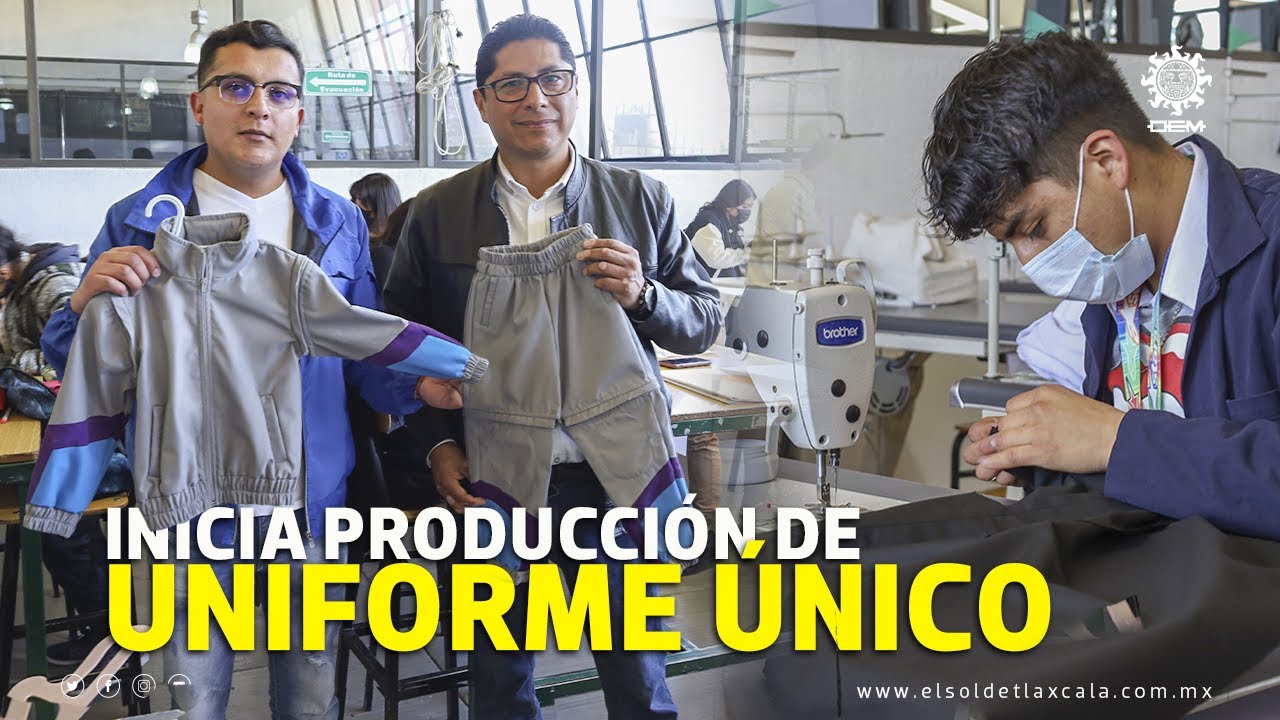 Inicia producción de uniforme único - YouTube