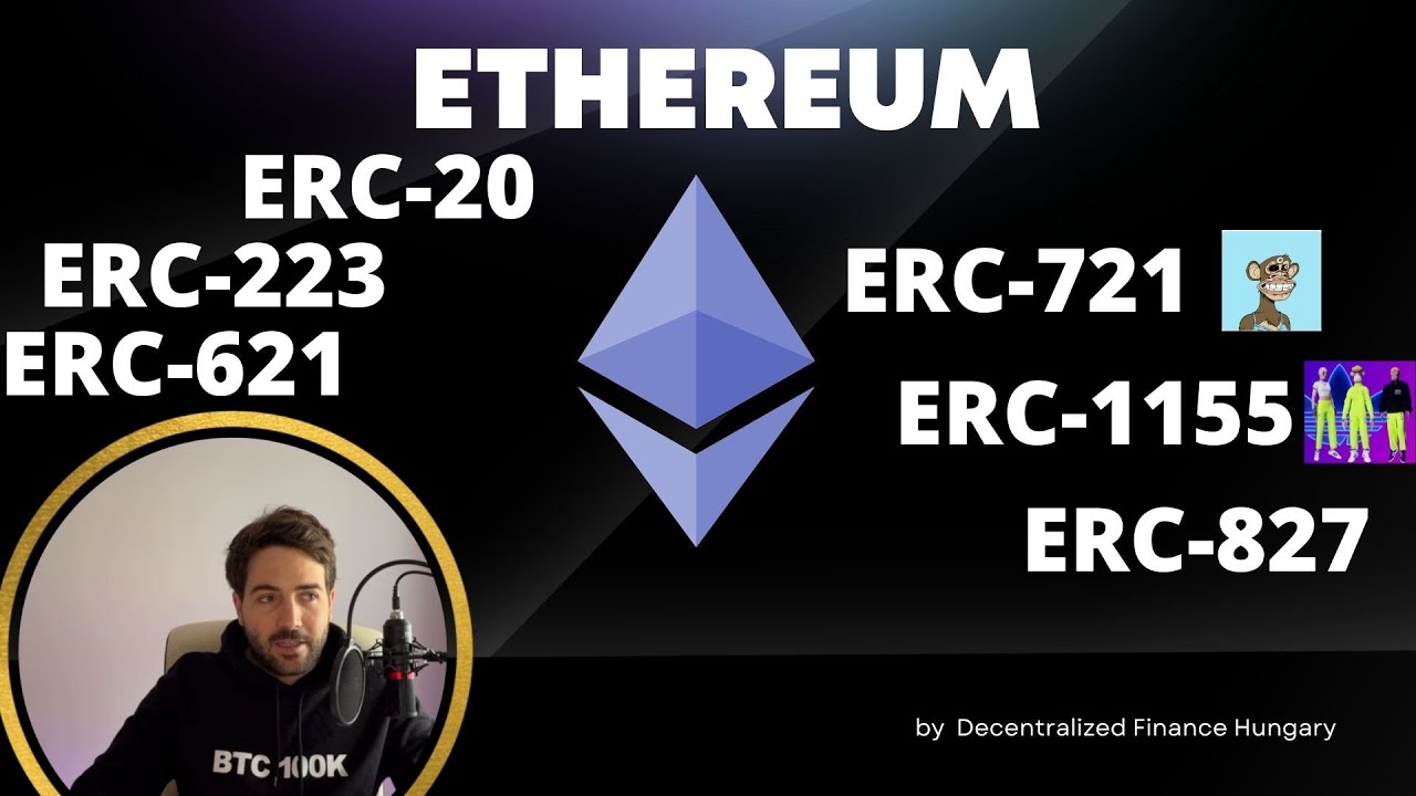 Minden, amit az Ethereumról tudni kell /NFT /EIP / ERC20 / ERC223/ ERC721/ERC621/ERC827/ERC1155 ...