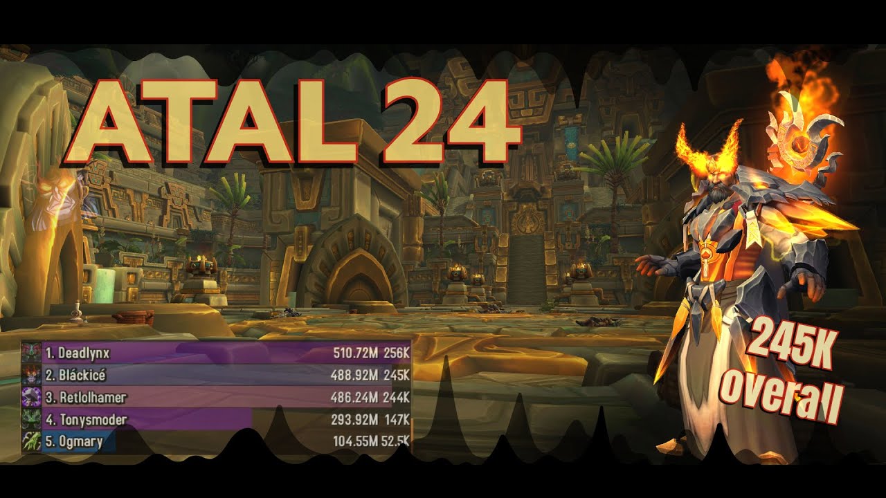 Demo Warlock M+ | Atal'Dazar +24 | 245k Overall | WoW Dragonflight 10.2 - YouTube