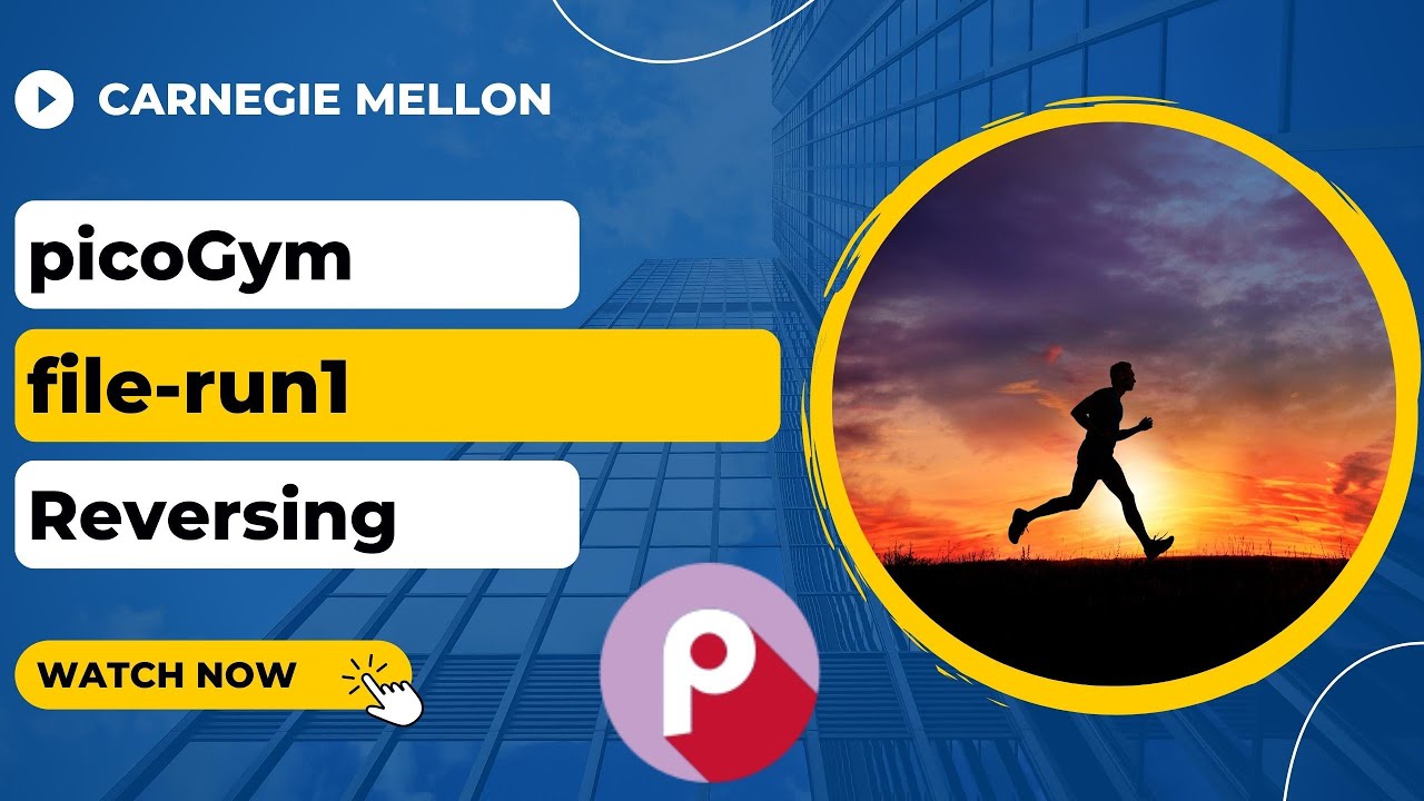 picoGym (picoCTF) Exercise: file-run1 - YouTube