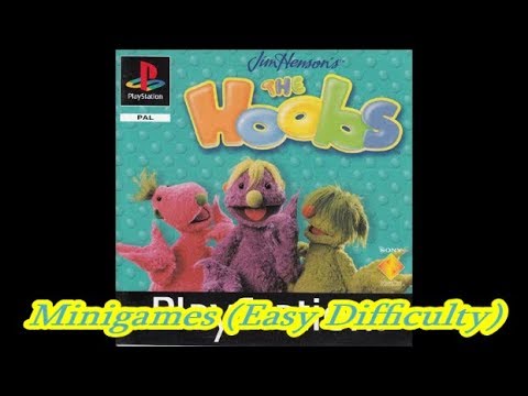 The Hoobs PS1 Minigames (Easy Difficulty) - YouTube
