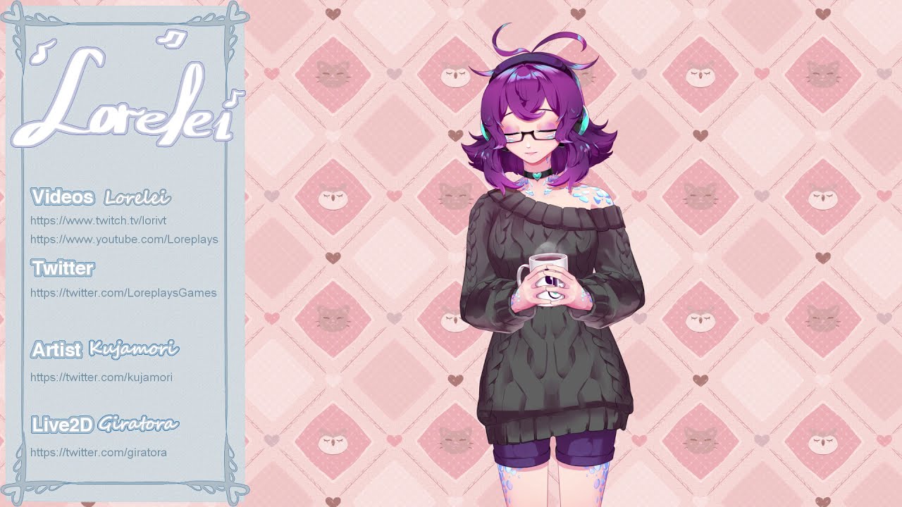 (Live2D Vtuber Showcase) Lorelei the Siren - YouTube