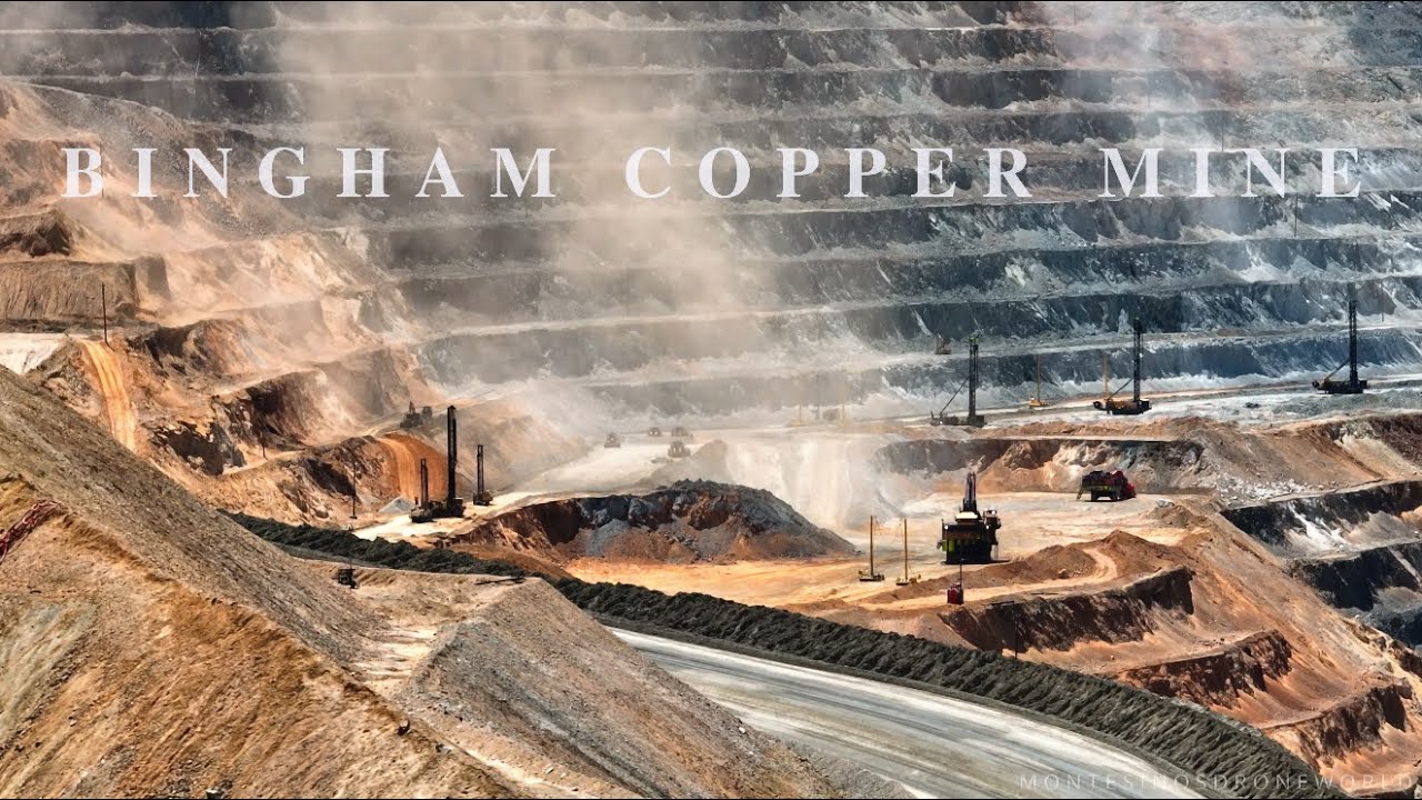 Bingham (Kennecott) Copper Mine - World's Largest Open Pit Excavation ...