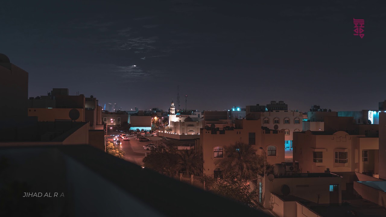 Cloudy day & night in Bahrain Time-lapse (4K) - YouTube