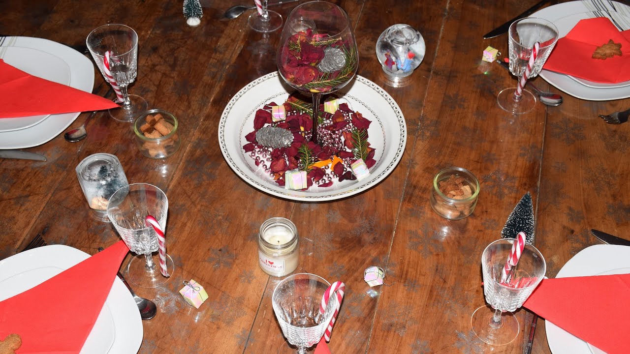 DIY Réalisation d'une belle table avec plusieurs créations🎄🍽 - YouTube