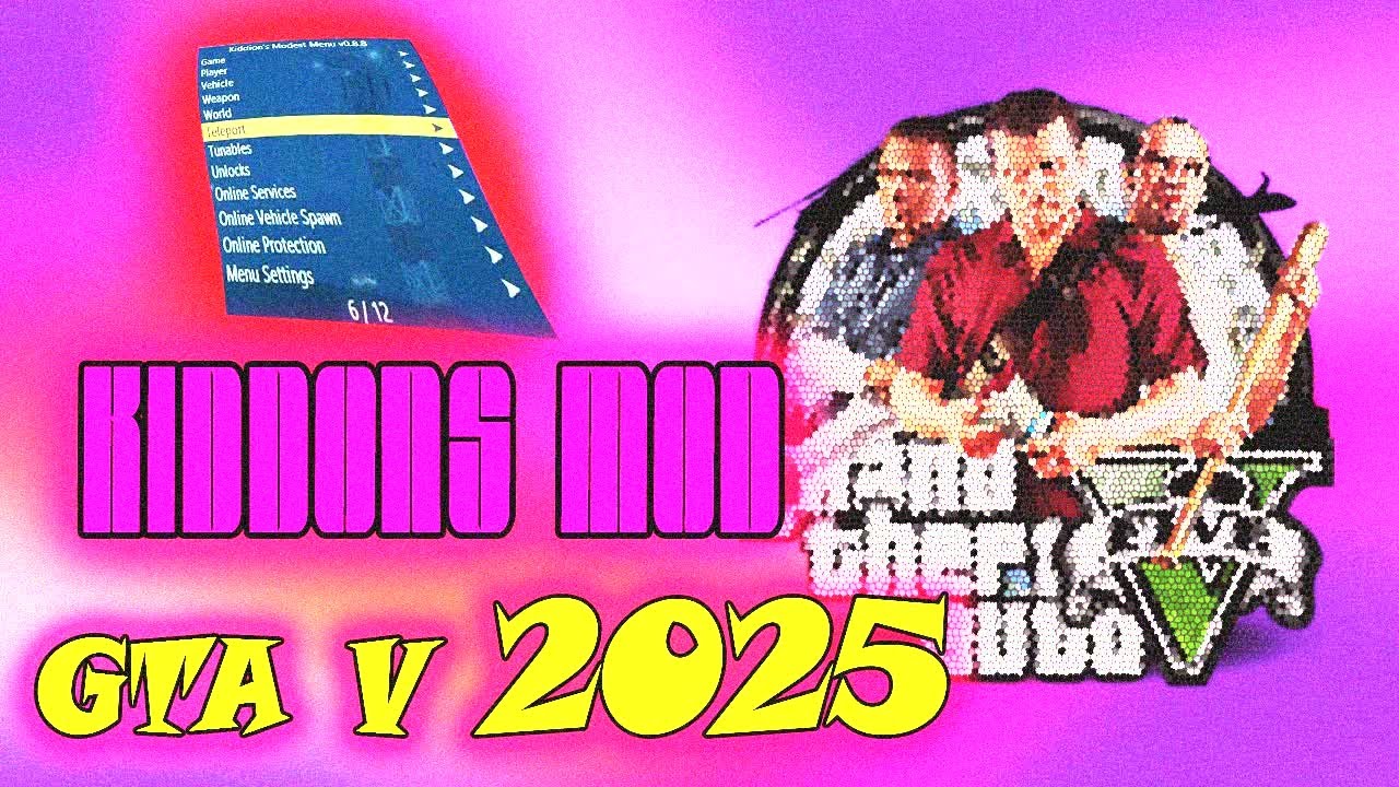 GTA V EHNANCED KIDDIONS MOD MENU 2025 | NEW GTA 5 Kiddions Hack Menu | NEW GTA V Kiddions Mod ...