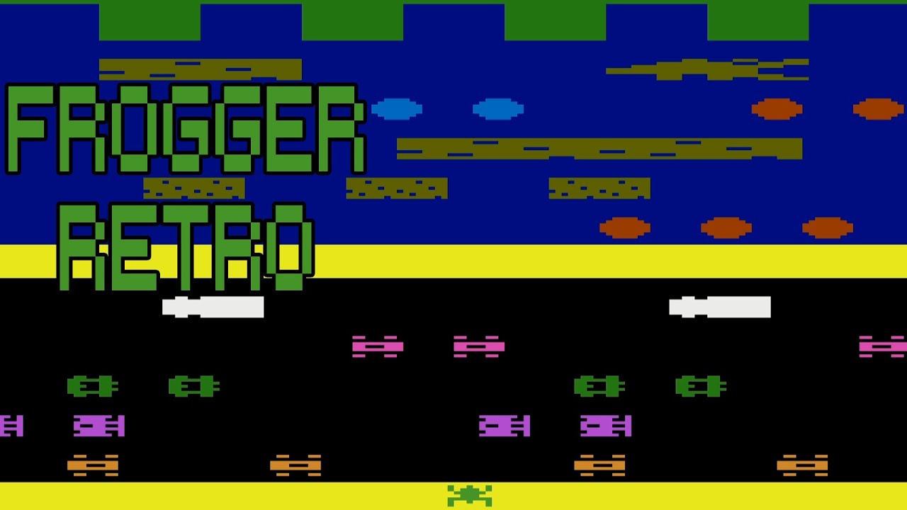 O SAPO ATRAVESSANDO A RUA & O RIO 🎮 Frogger - YouTube