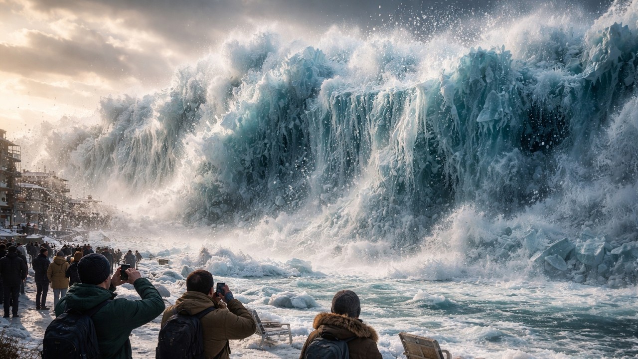 Ice Tsunamis, Thundersnow, Lake Stars - Winter Phenomena - YouTube