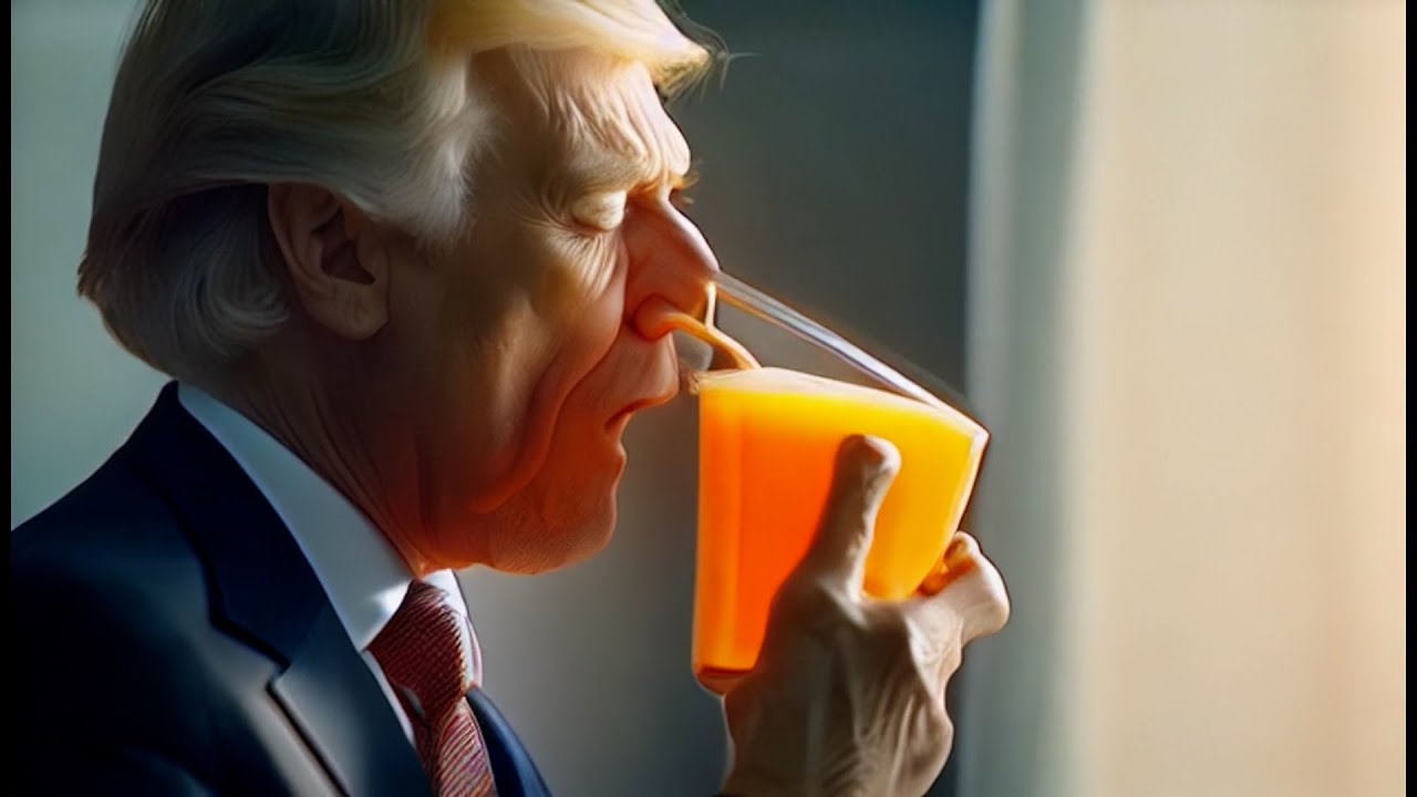 I asked AI to make me a Donald Trump commercial about Orange Juice ...
