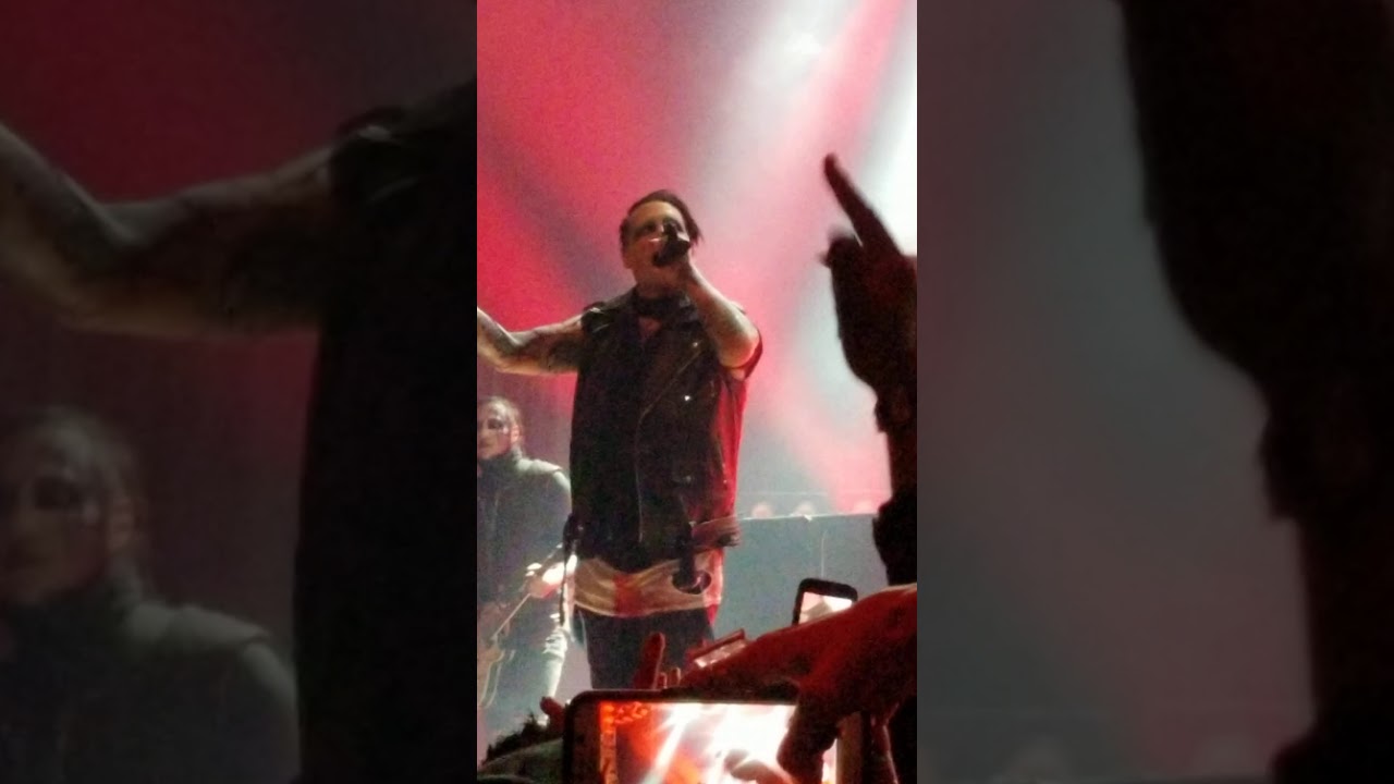 Marilyn Manson 2019 Tour "The Beautiful People" House of Blues Anaheim ...