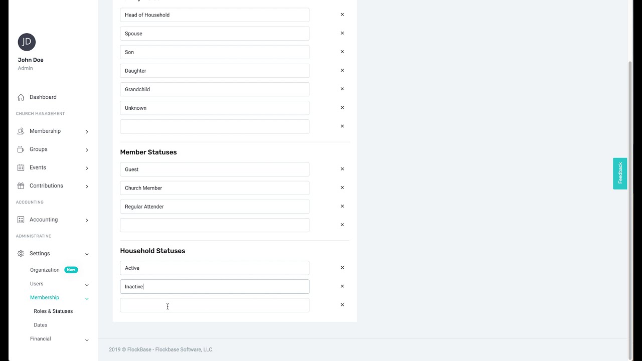 FlockBase: Membership Settings - YouTube