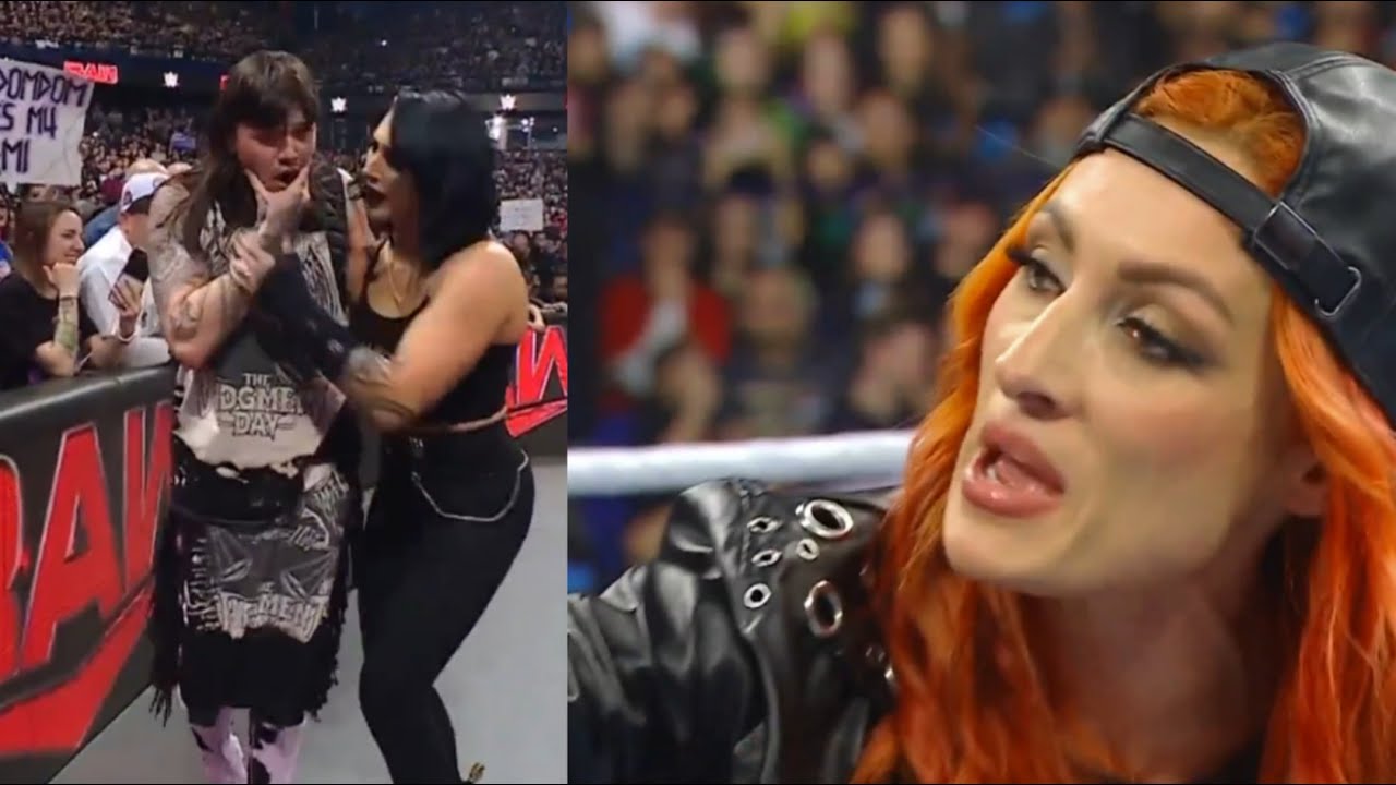 Rhea Ripley Crosses The Line With Becky Lynch Daughter Refrence on WWE ...