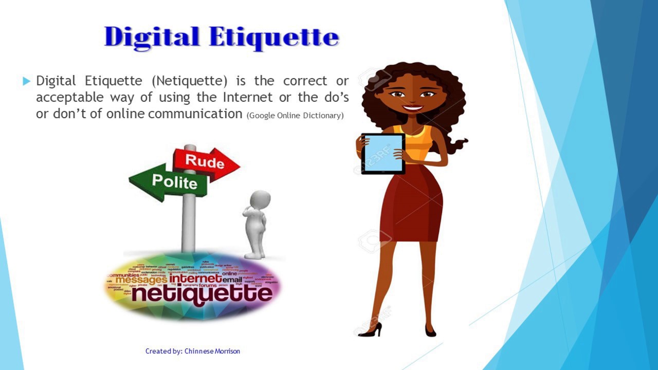 Digital Etiquette by C. Morrison - YouTube