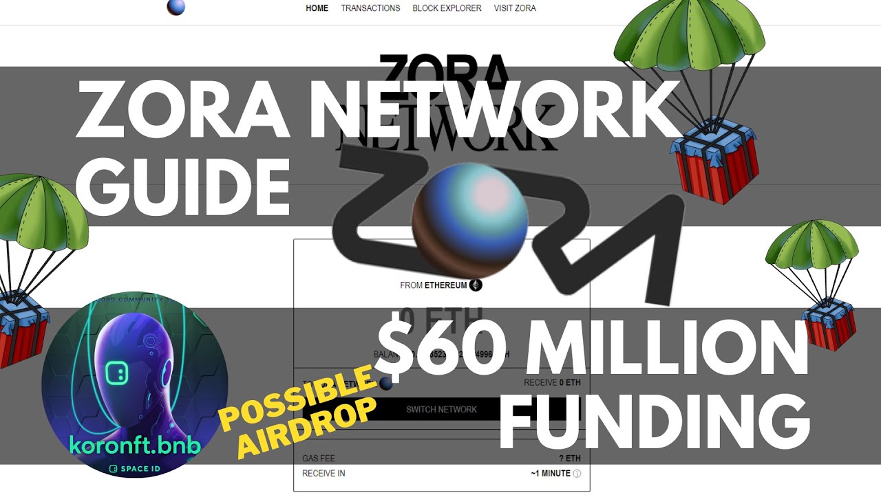 Airdrop Guide: Zora Network (Video guide with steps) - YouTube