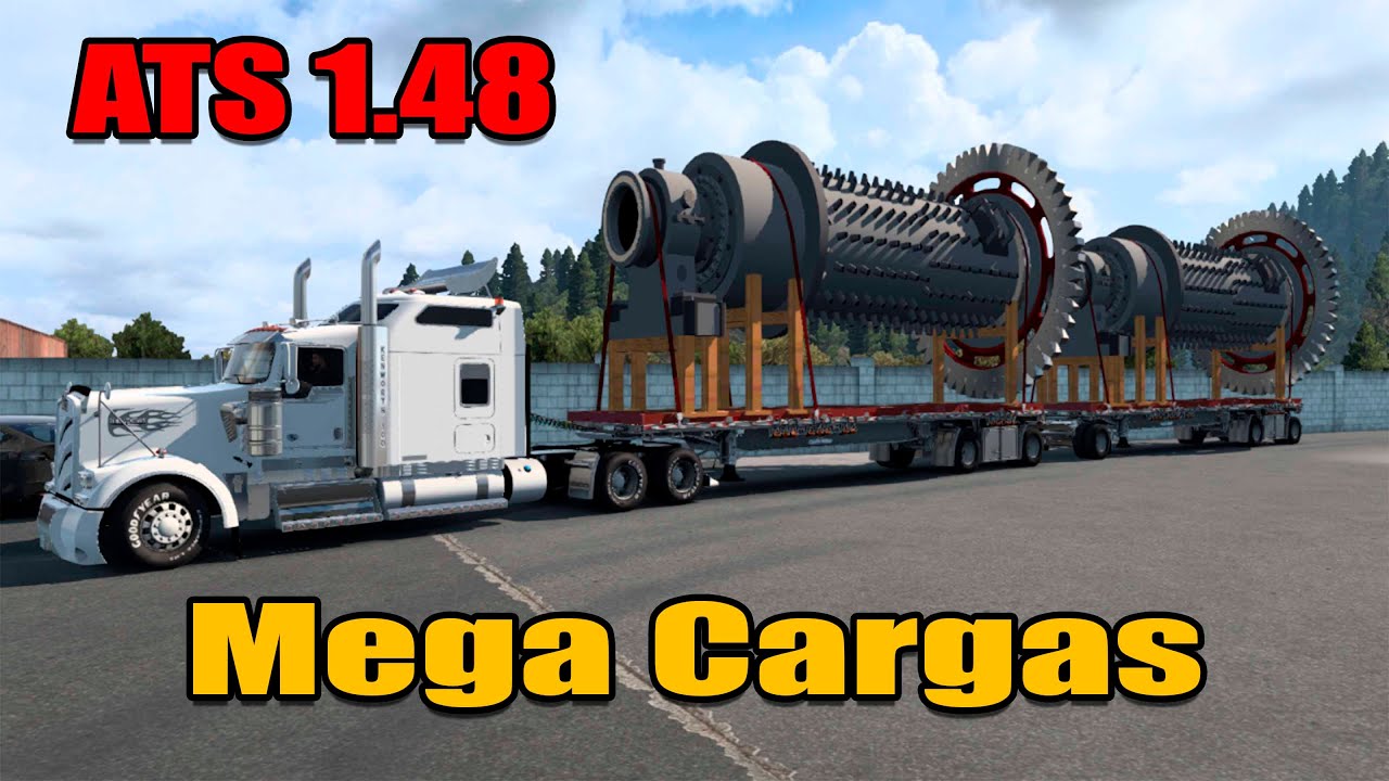 ATS 1.48 | Transporto Mega Carga | American Truck Simulator - YouTube