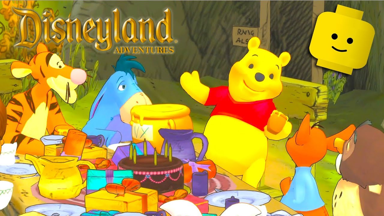 WINNIE THE POOH Cartoon Game Video - Disneyland Adventures PC Part 8 ...