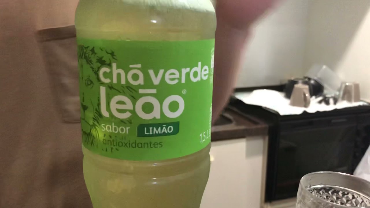 Chá Verde Leão sabor Limão da Coca Cola - É bom? - YouTube