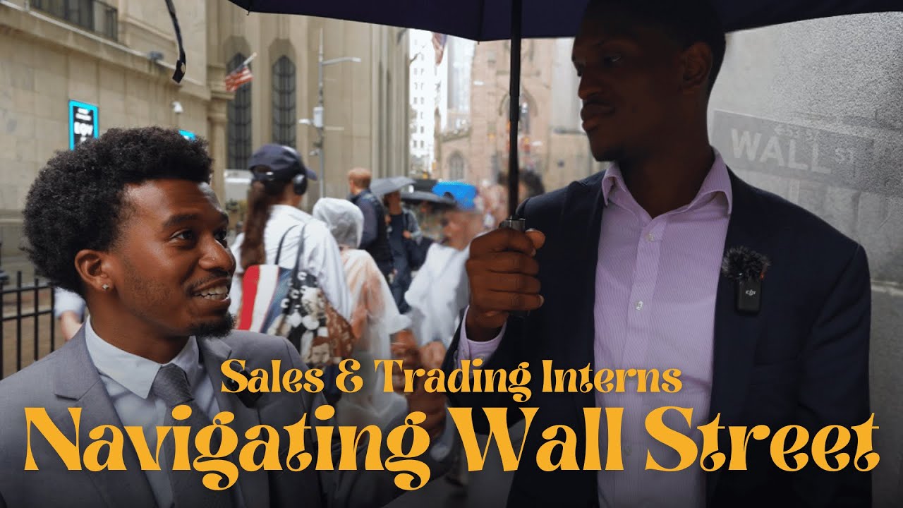Navigating Wall Street as an Intern - YouTube