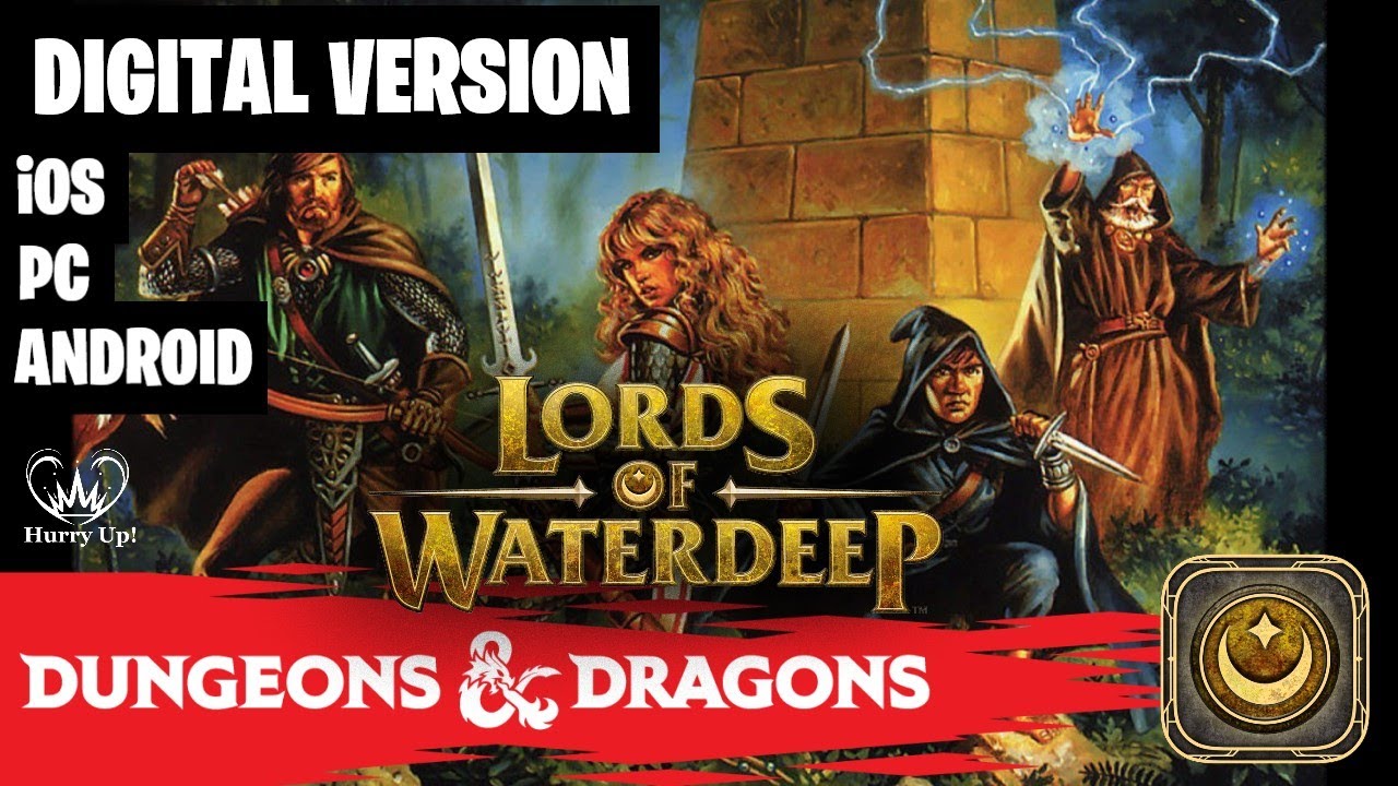 D&D Lords of Waterdeep | Digital | Aprenda a jogar | Parte 1 - YouTube