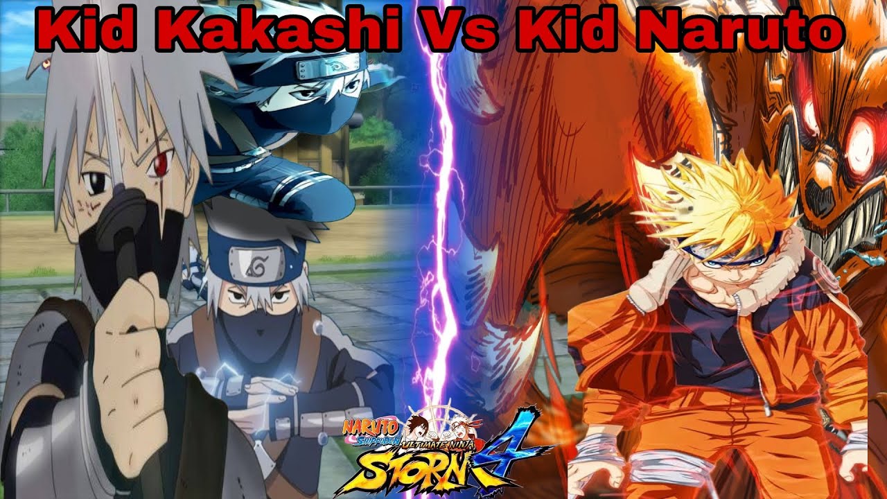 Kids Naruto vs Kid Kakashi | The Final battle - YouTube