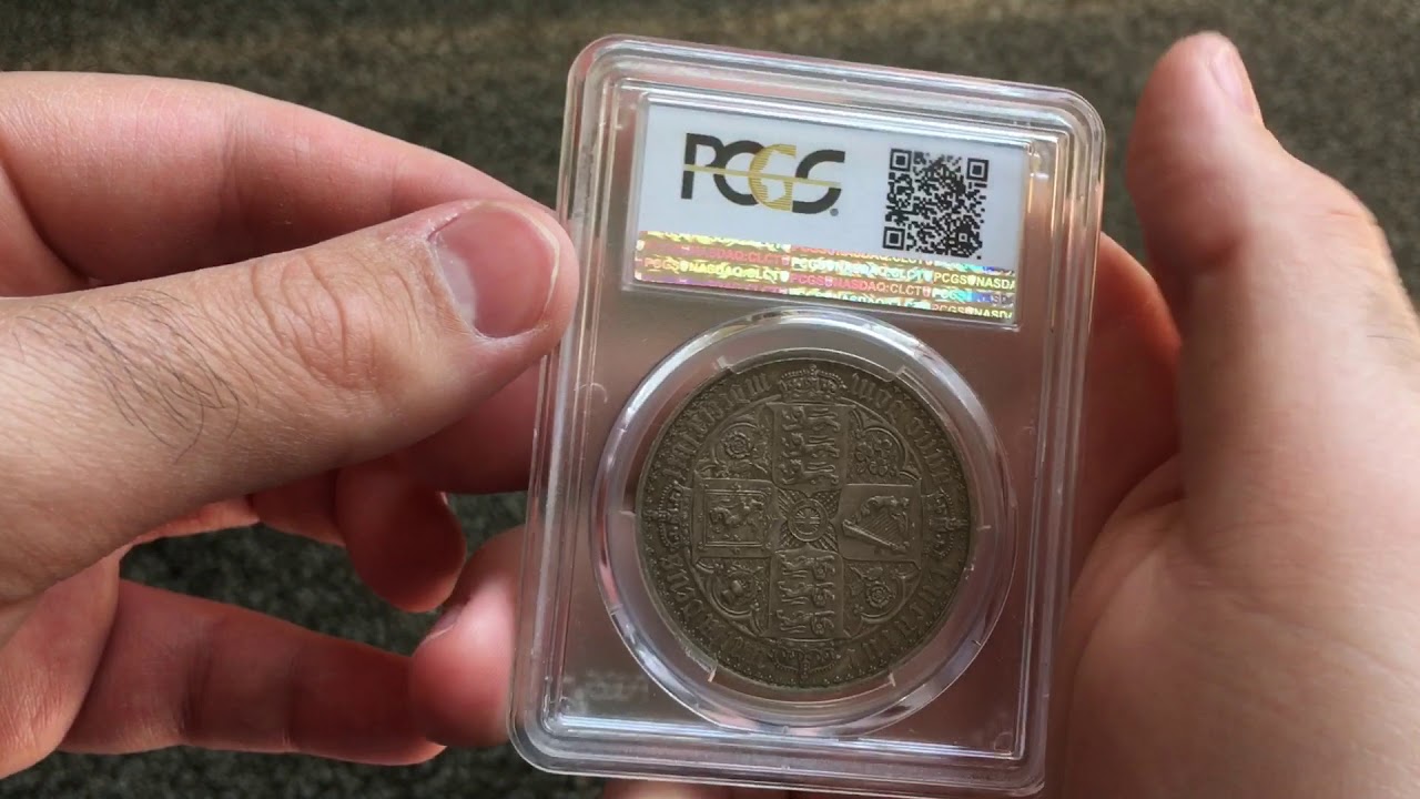 Another 1847 Victoria Gothic Crown PCGS PR63 - YouTube