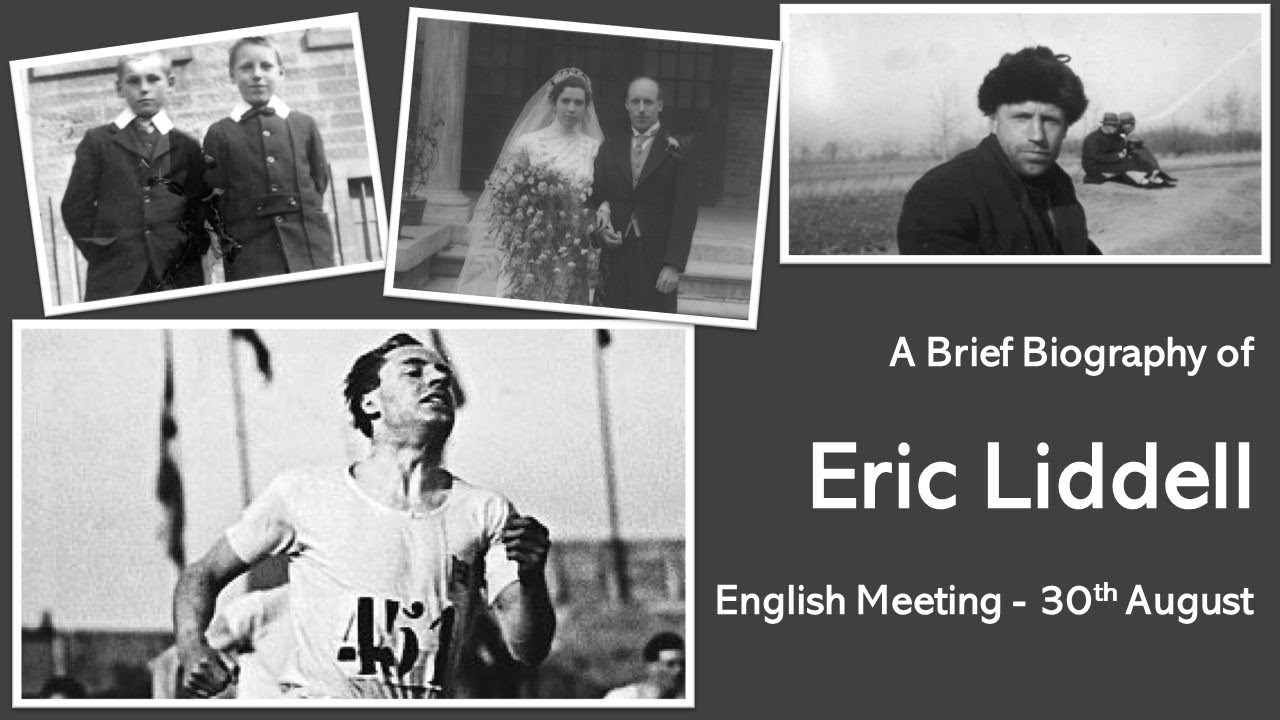Biography of Eric Liddell (Michelle) - 30 August 2020 - YouTube