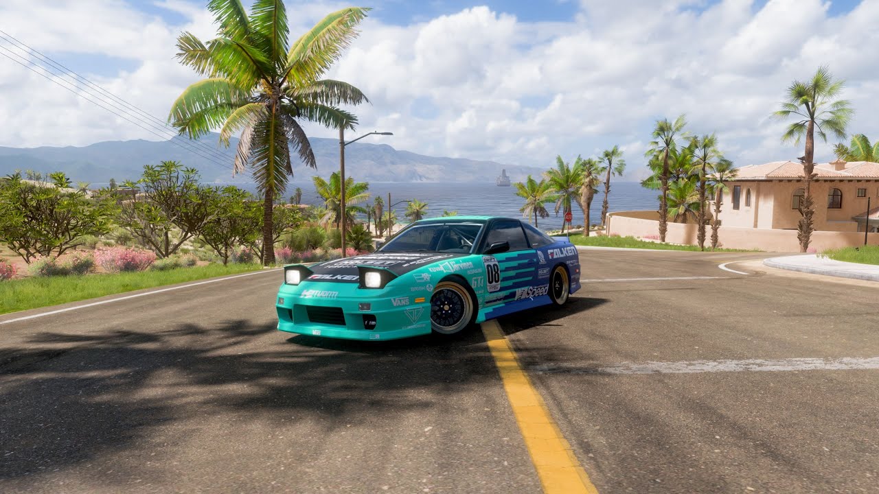 Street Drifting Falken 240 SX | Forza Horizon 5 - YouTube