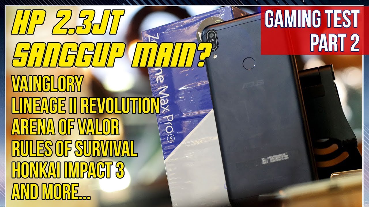 Test Gaming Part 2 | Asus Zenfone Max Pro M1 - YouTube