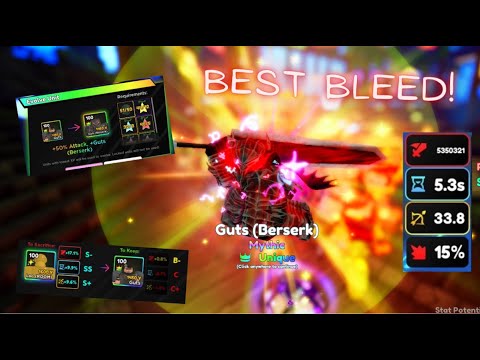 My Luckiest Update! Getting Unique Guts in Summer UPD | Anime ...