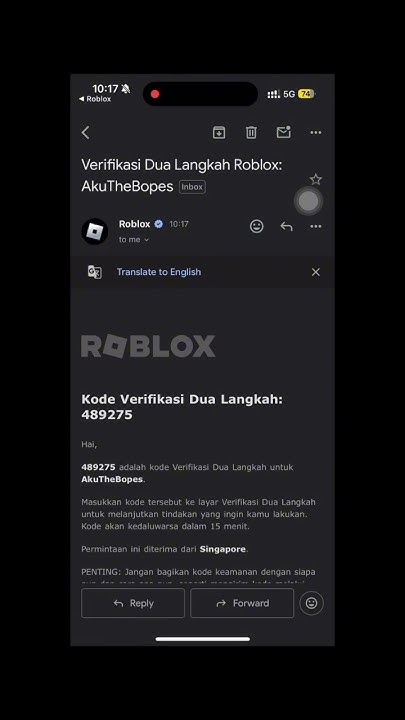 cara amanin akun roblox kalian menggunakan email & 2FA google ...