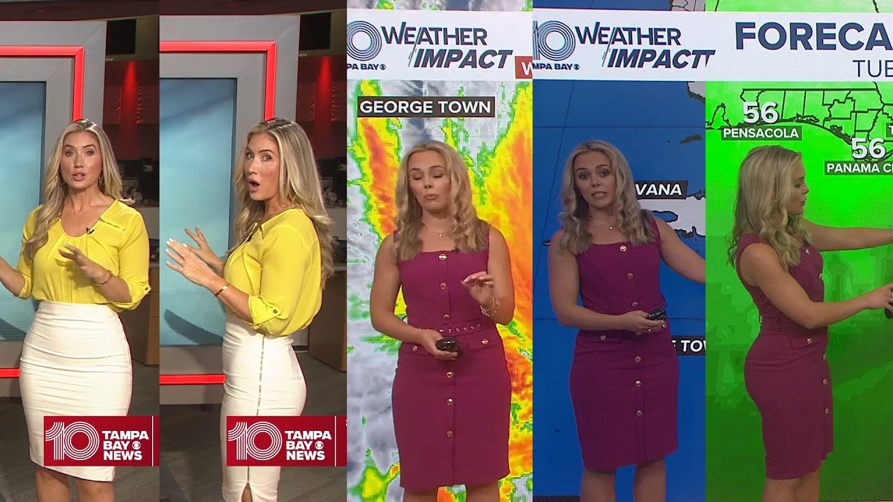 Courteney Jacobazzi (and Caitlin Lockerbie) from 10 Tampa Bay with the ...