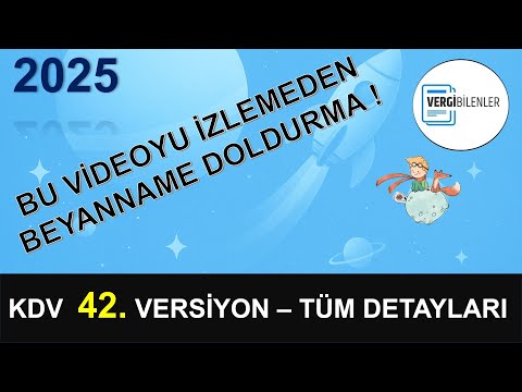 KDV Beyannamesi 42. Versiyon - Tüm Yönleriyle